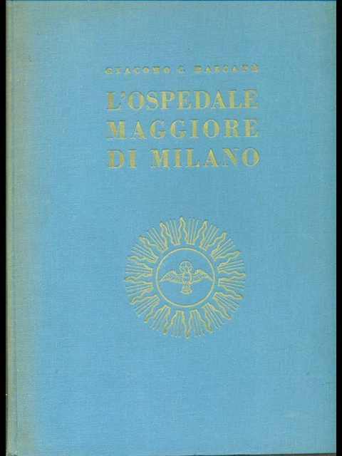 MILAN MAJOR HOSPITAL Antique Books/Modernized Jacomi C. Bascape' £6.06 ...