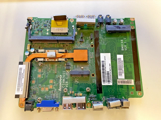 HAUPTPLATINE MAINBOARD LENOVO CIHM76S1 BM6C66 IdeaCentre Q190 EUR 9,00 - PicClick DE