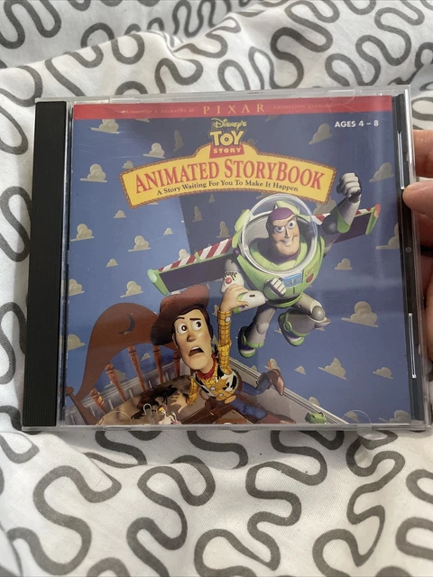 TOY STORY ANIMATED Storybook (CD-ROM Win/MAC,1996) Disney Interactive ...