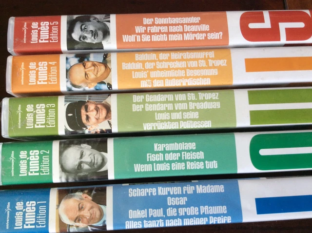 LOUIS DE FUNÈS Edition 1 2 3 4 5 [16 DVD] Gendarm St.Tropez Onkel Paul Balduin EUR 62,99 ...