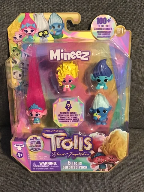 DREAMWORKS TROLLS BAND Together Mineez 5 trolls surprise pack £4.87 ...
