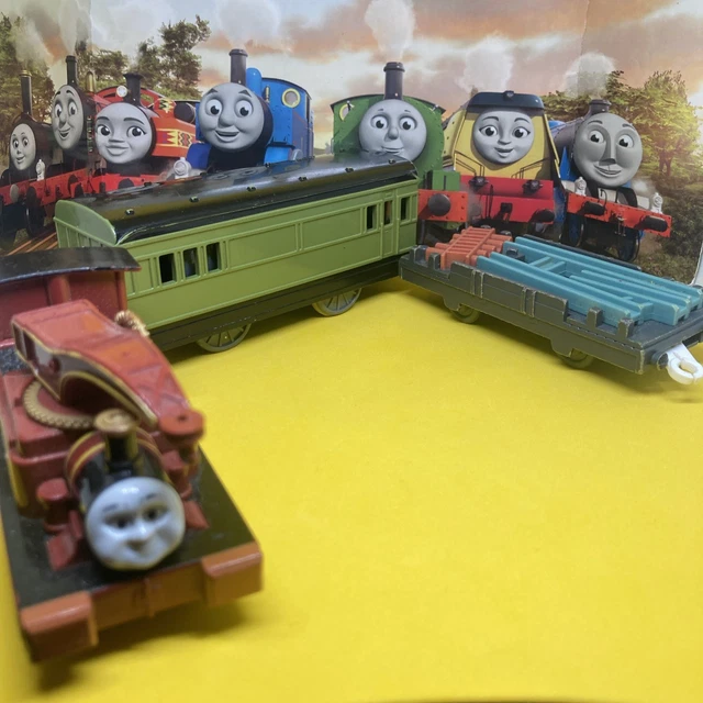 THOMAS THE TANK& Friends TOMY Trackmaster MOTORIZED HARVEY TRAIN ...