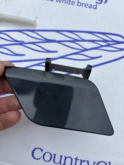 MERCEDES W204 HEADLIGHT Washer Jet Cover Right O/S Calcite White ...