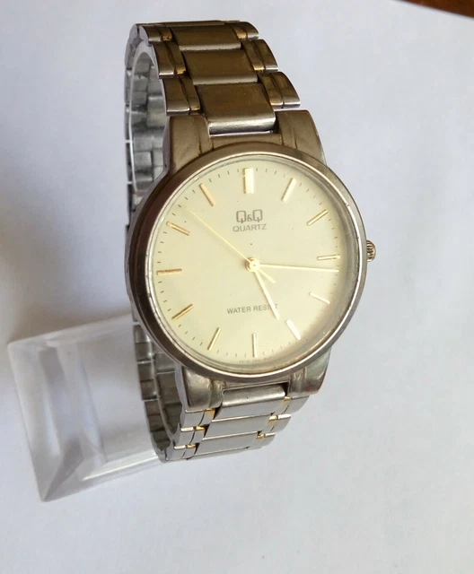 BEAUTIFUL VINTAGE Q&Q Quartz Watch, Japan Movt £77.52 - PicClick UK