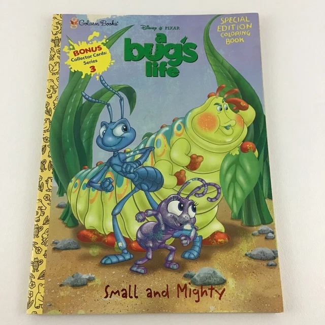 DISNEY PIXAR A Bug's Life Special Edition Coloring Book Small & Mighty Vintage $32.30 - PicClick AU