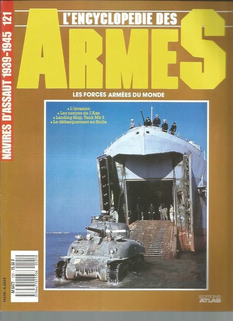 ENCYCLOPEDIE DES ARMES N°121 Navires D'assaut 1939-1945 EUR 4,00 - PicClick FR