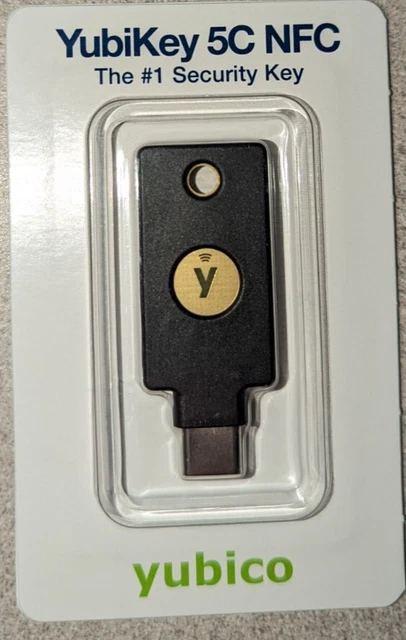 Yubico Yubikey 5c Nfc Two Factor Authentication Usb C Nfc Security Key