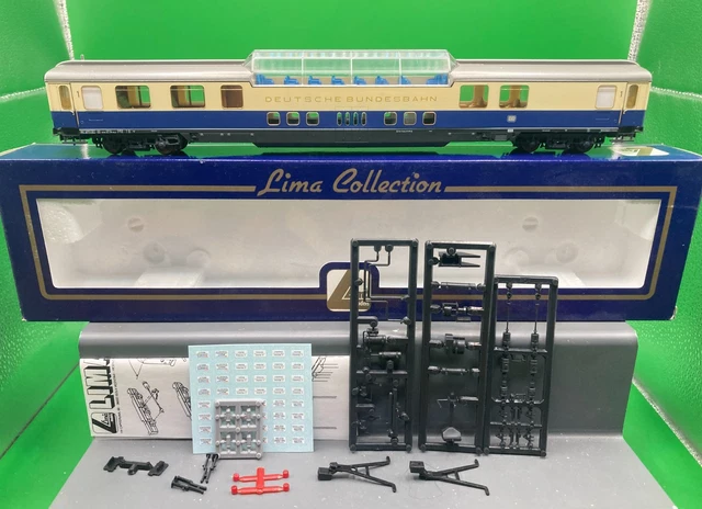 LIMA HO 309672 DB 1st CLASS OBSERVATION COACH ' RHEINGOLD ' BLUE/BEIGE ...