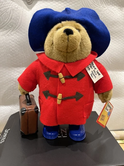 LARGE CLASSIC PADDINGTON Bear with Boots and Suitcase Soft Toy Official New £22.99 - PicClick UK