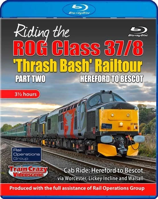 RIDING THE ROG Class 37/8 'Thrash Bash' Railtour: Part Two - Hereford ...