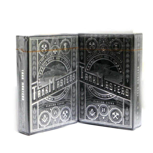 TANK MASTERS PLAYING Cards WWII Invaders & Liberators Set 2-Decks $59. ...
