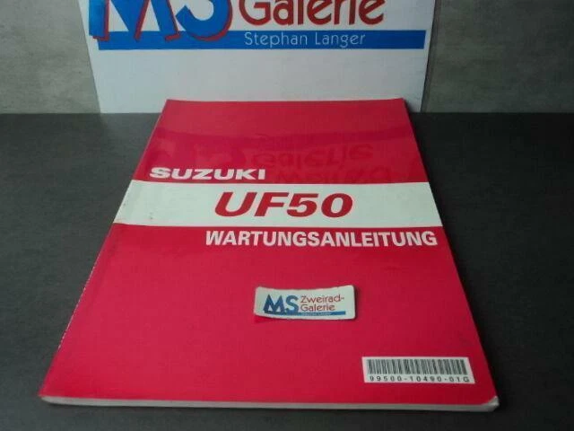 SUZUKI UF 50 Werkstatthandbuch Wartungsanleitung Reparaturanleitung ...