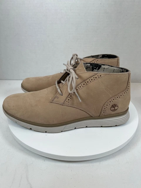 TIMBERLAND SUEDE CHUKKA Boots Franklin Park Mens Size 8 Taupe Beige £38 ...