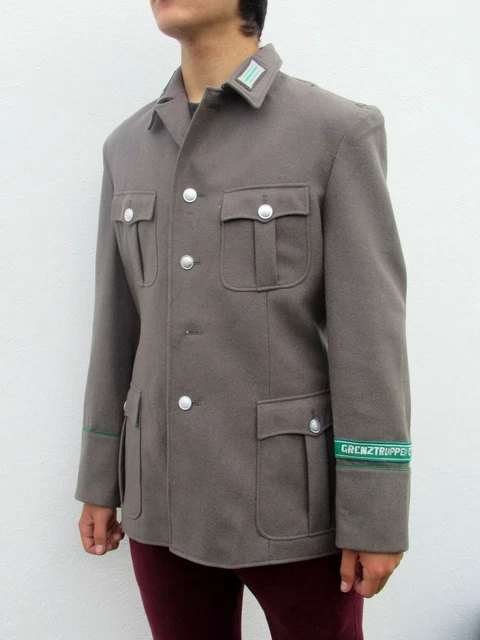 1980S EAST GERMAN border guard blazer jacket DDR army military NVA wool ...