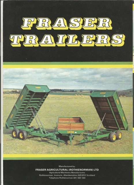 Fraser Trailers FOR SALE! - PicClick UK