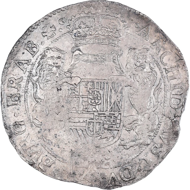 [#868936] COIN, SPANISH Netherlands, BRABANT, Charles II, Ducaton, 1668 ...