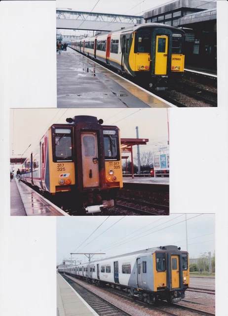 3 CLASS 317 emu photographs £1.50 - PicClick UK