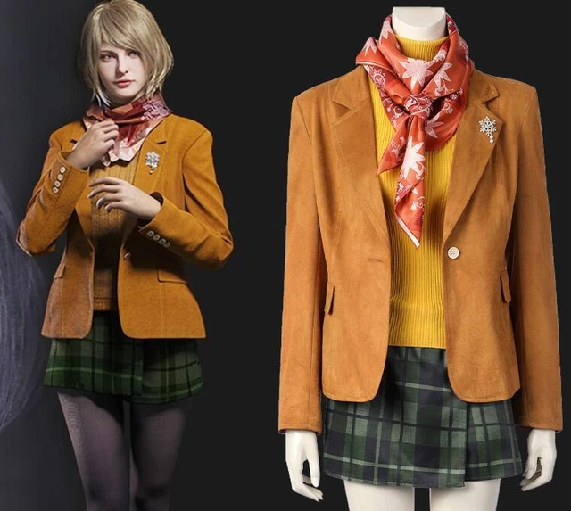 RESIDENT EVIL 4 Remake BIOHAZARD RE Ashley Graham Cosplay Kostüm ...