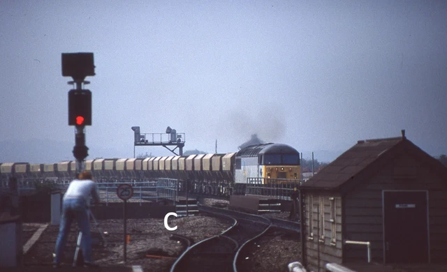 35MM SLIDE BRITISH Railway Br Diesel Class 56 - 56060 At Reading 1990 £ ...