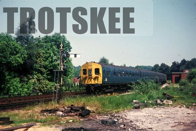 35MM SLIDE BR British Rail Electric EMU Class 4SUB 4730 1970 Original £ ...