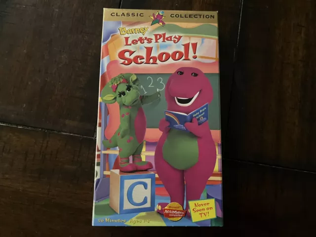 BARNEY - LETS Play School (VHS, 1999) £9.54 - PicClick UK BARNEY - LETS Play School (VHS, 1999) £9.54 - PicClick UK