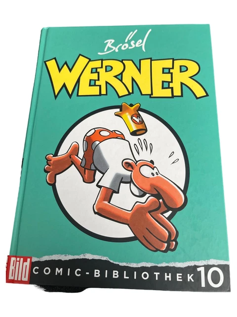WERNER BRÖSEL COMIC-BIBLIOTHEK 10 Hardcover Deutsch Comic Kult EUR 8,95 ...