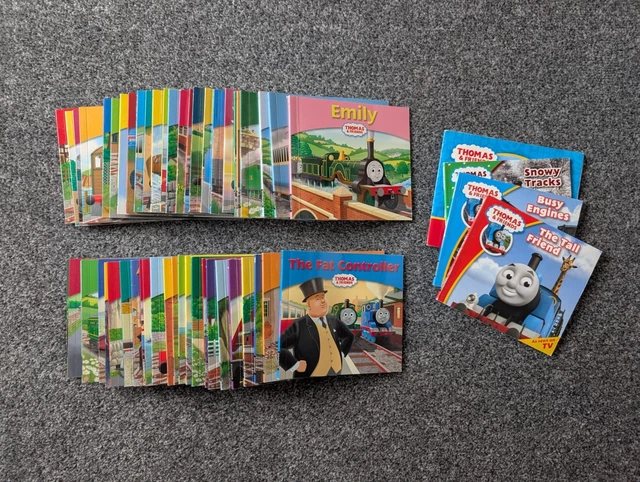 THOMAS & FRIENDS - Thomas Story Library Collection 50 Books plus 4 ...