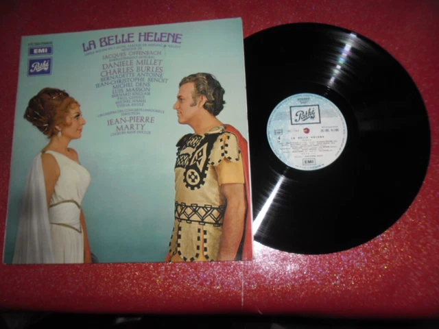 LA BELLE HELENE - Album Ouvrant - Deux 33 Tours - Jacques Offenbach ...