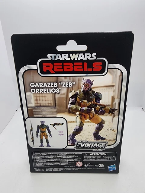 STAR WARS REBELS Vintage Collection Garazeb Zeb Orrelios Action Figure ...
