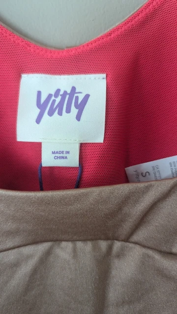 NEW YITTY HEADLINER Shaping Open Bust Thong Bodysuit Size Small Brown ...