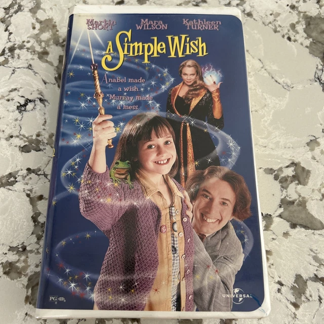 A SIMPLE WISH VHS “Annabel Made A Wish Murray Made A Mess” Fairy ...