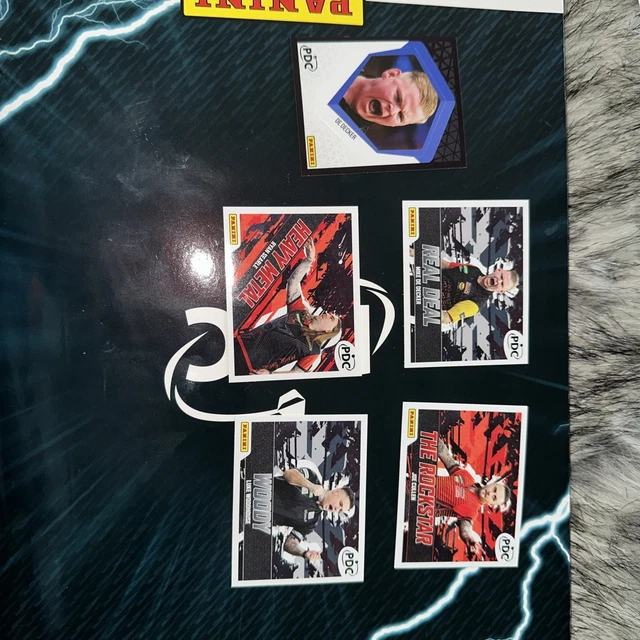 PDC PANINI 2025/2026 World Darts Championship Stickers £1.37 - PicClick UK