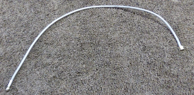 80'S VW JETTA Golf GTI A2 Mk2 Oem Fuel Injection Line / Hose Chrome 1 ...