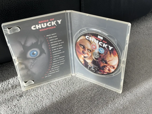 VINTAGE BRIDE OF Chucky DVD Horror Movie From 1998 movie Collectors ...