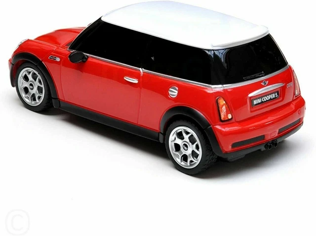 MINI COOPER S Red & White 1:24 RC Radio Controlled Remote Control Model ...