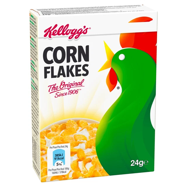 KELLOGGS CORNFLAKES CEREAL Portion Packs - 1x40x24g £27.50 - PicClick UK