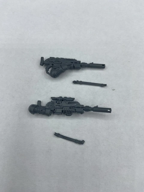 WARHAMMER 40K: PRIMARIS Space Marines Silenced Bolt Rifle With Straps ...