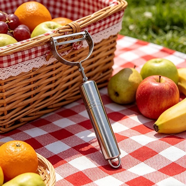 STAINLESS STEEL VEGETABLE Peeler Potato Fruit Peeler Ergonomic Handle ...
