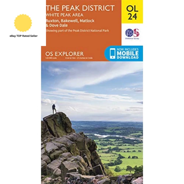 THE PEAK DISTRICT: White Peak Area Map | Peak District National Park ...