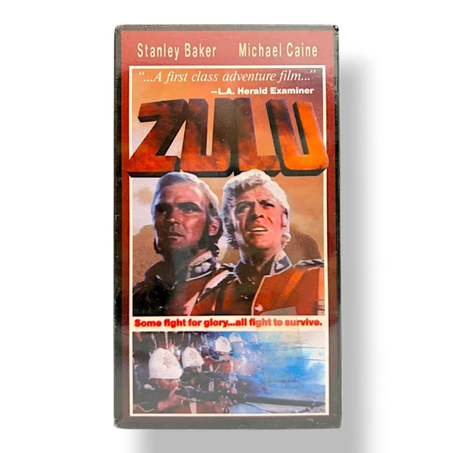 ZULU VHS 1990 Collector's Edition UAV Letterbox 1964 War Film Michael ...