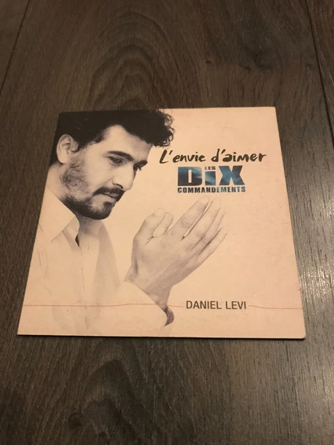 DANIEL LEVI LES Dix Commandements L'Envie d'Aimer CD Single 2 Titres ...
