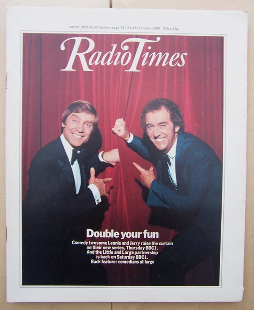 RADIO TIMES/1980/YES MINISTER Pilot Episode/Little & Large/Lennie and ...