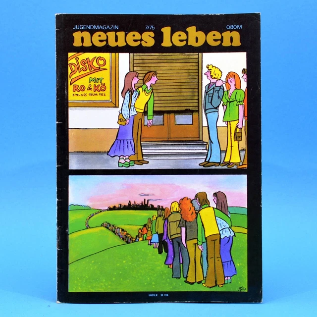 DDR NEUES LEBEN 7 1975 FCM A. Domröse B. Kellerbauer Vietnam Erich ...