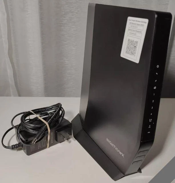 NETGEAR NIGHTHAWK AX2700 Modem WiFi 6 Router Combo CAX30S IN ORIGINAL ...