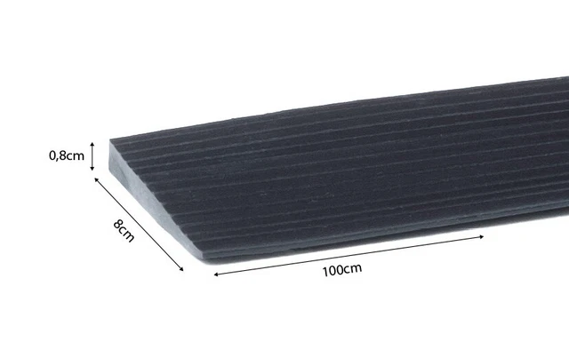 DOOR SILL RAMP ramp wheelchair rollator ramp barrier-free 8 mm high £13 ...