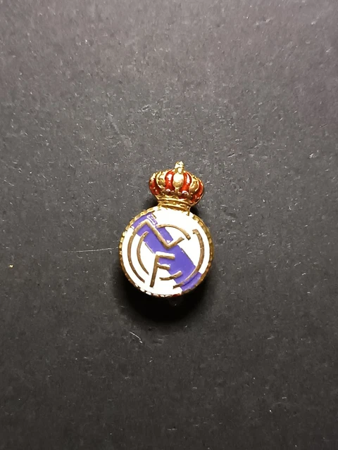 PINS PIN BADGE Spilla Real Madrid CF stemma corona cerchio blu EUR 10 ...