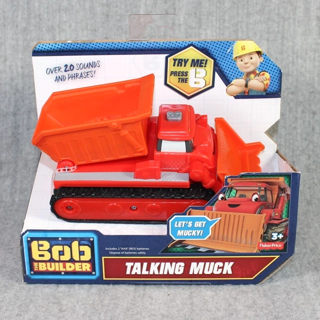FISHER PRICE BOB The Builder Talking Muck Truck New Toy Boxed Toddler ...
