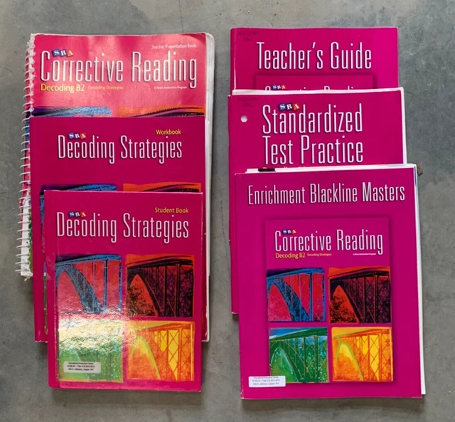 CORRECTIVE READING DECODING Level B2, Teacher-Student Set $75.00 - PicClick