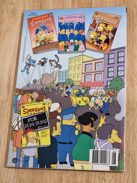 THE SIMPSONS COMICS Simpsons On Parade Bongo Comic Book EUR 9,68 ...