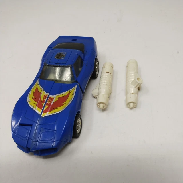 VINTAGE 1984 TAKARA G1 Transformer Blue Corvette Tracks $25.99 - PicClick